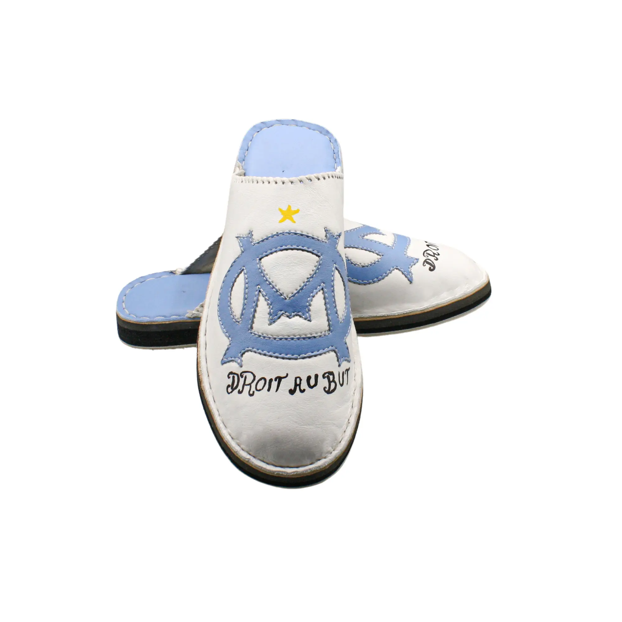 Babouche en Cuir pour Homme - baghashoes.com